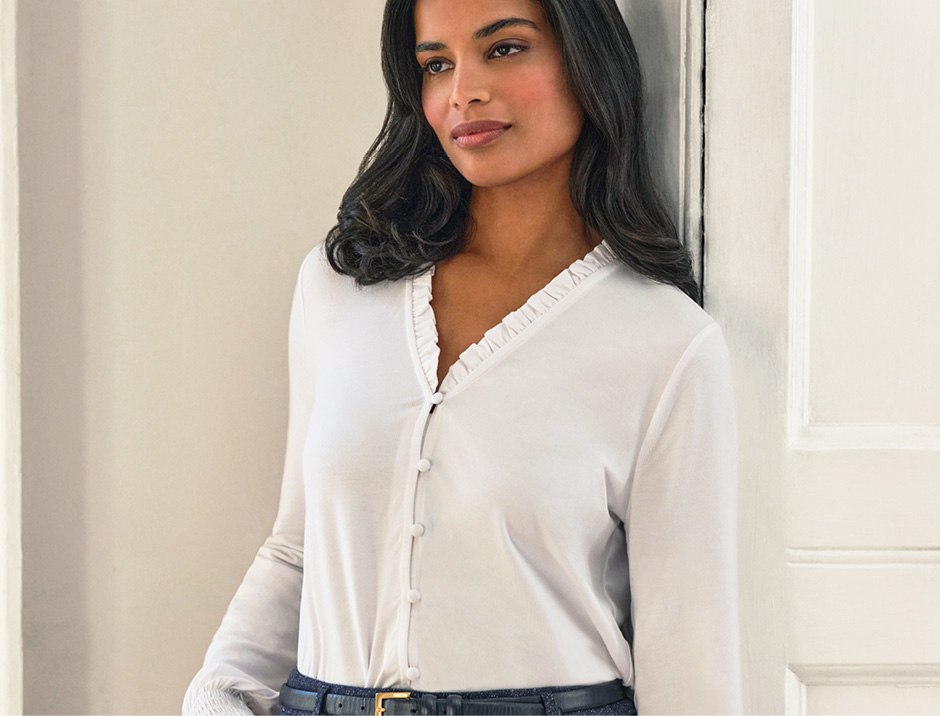 Pure Collection | Cashmere, Wool and Cotton Knitwear | Jumpers, Cardigans and Sweaters